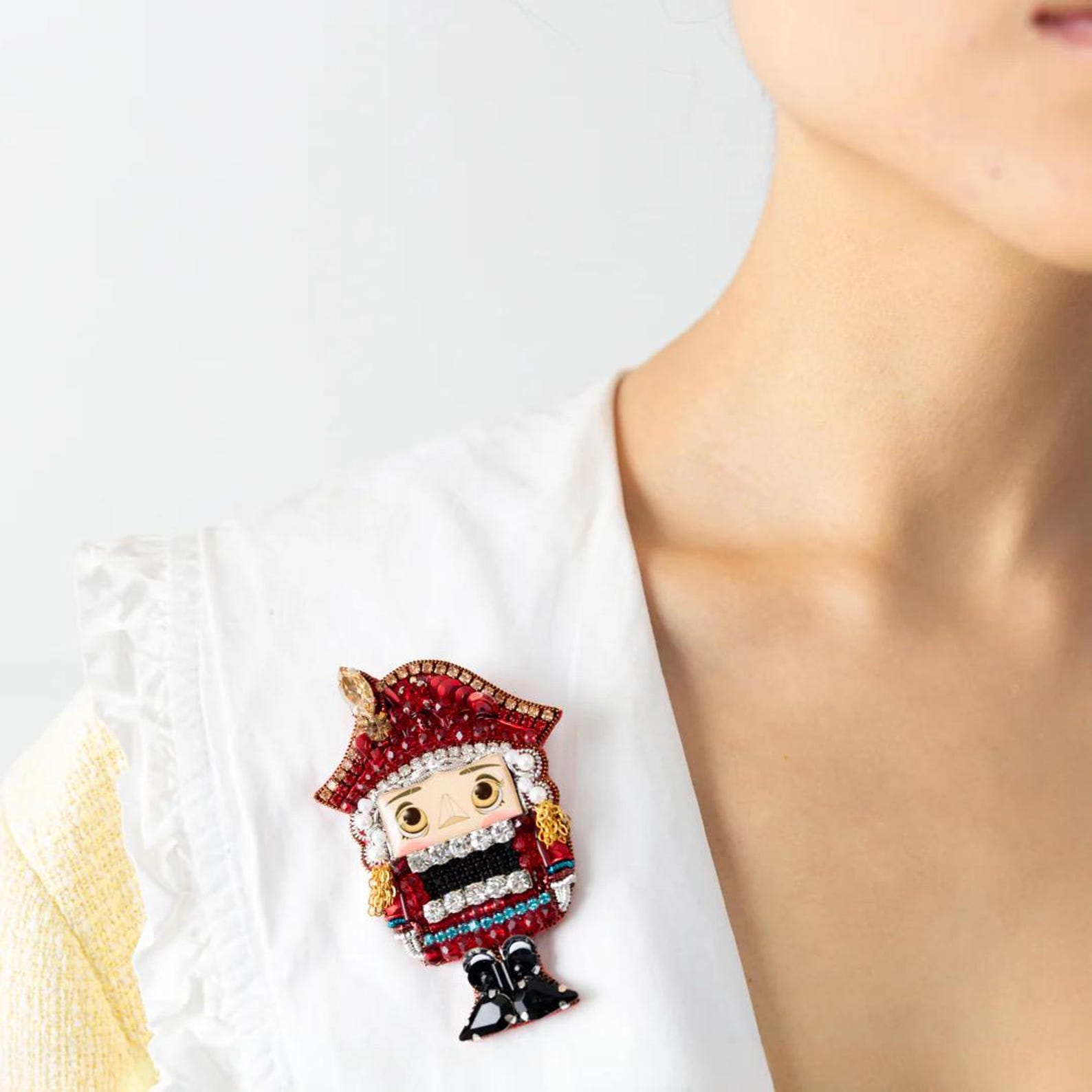 Nutcracker Brooch - Etsy