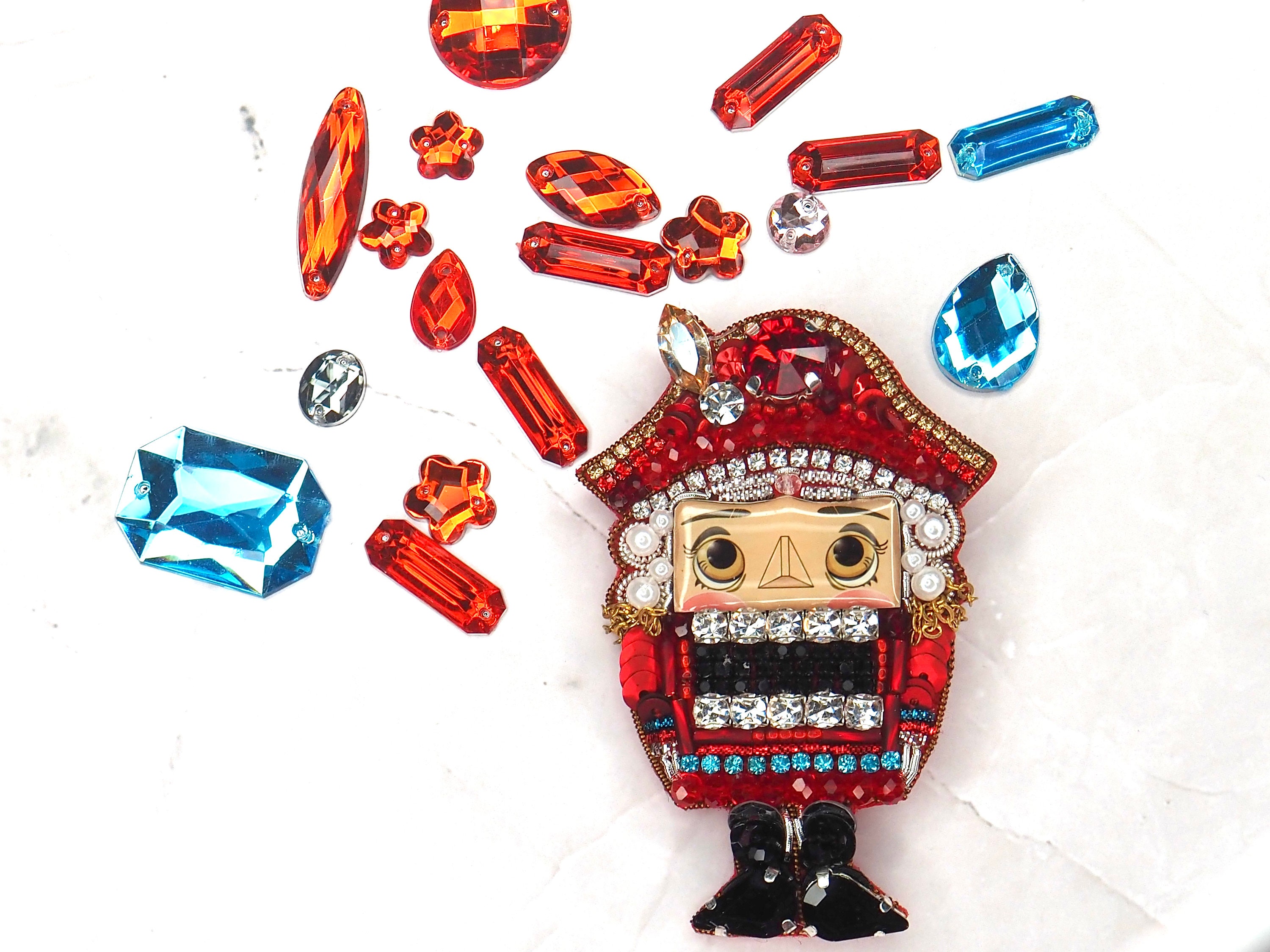 Nutcracker Brooch - Etsy
