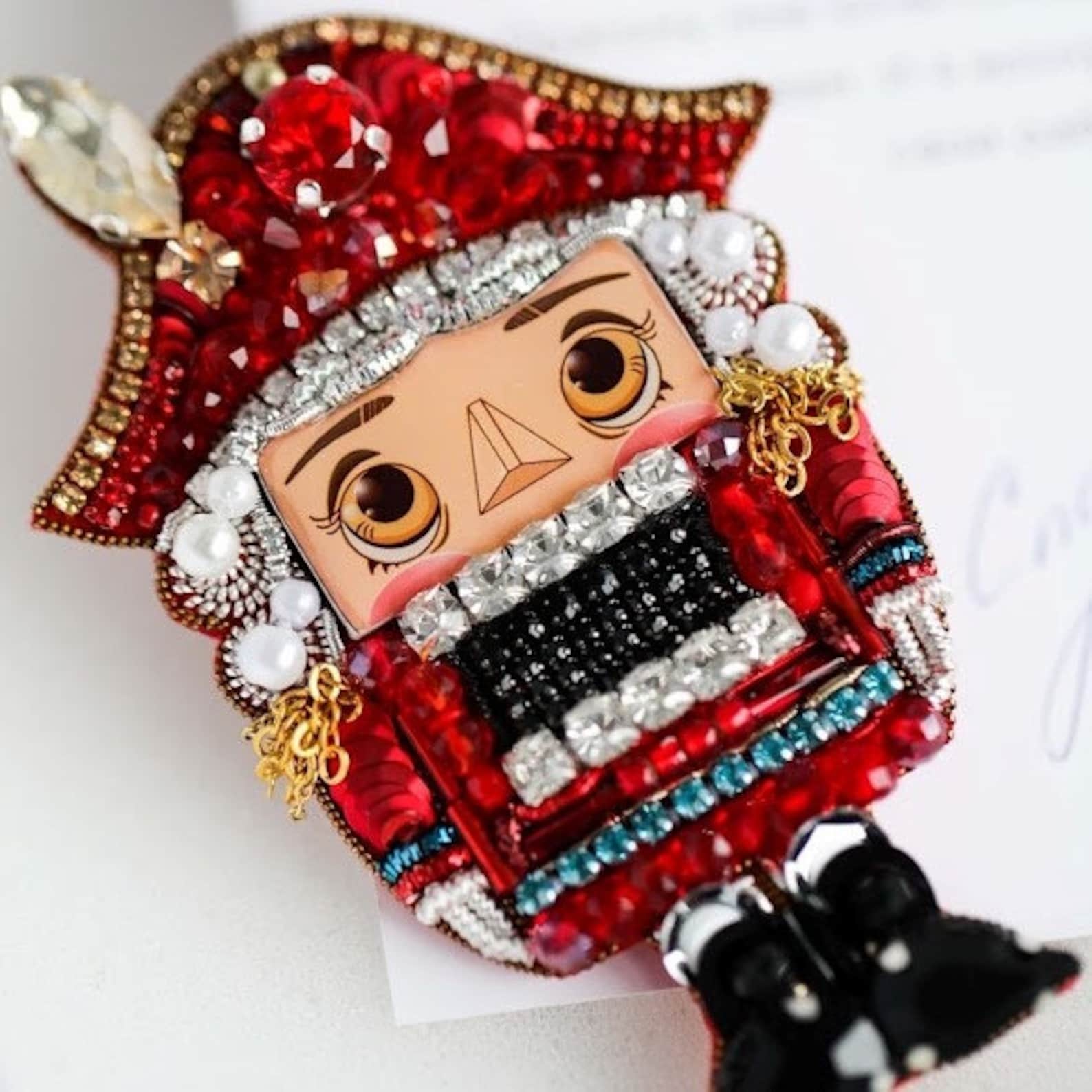 Nutcracker Brooch - Etsy