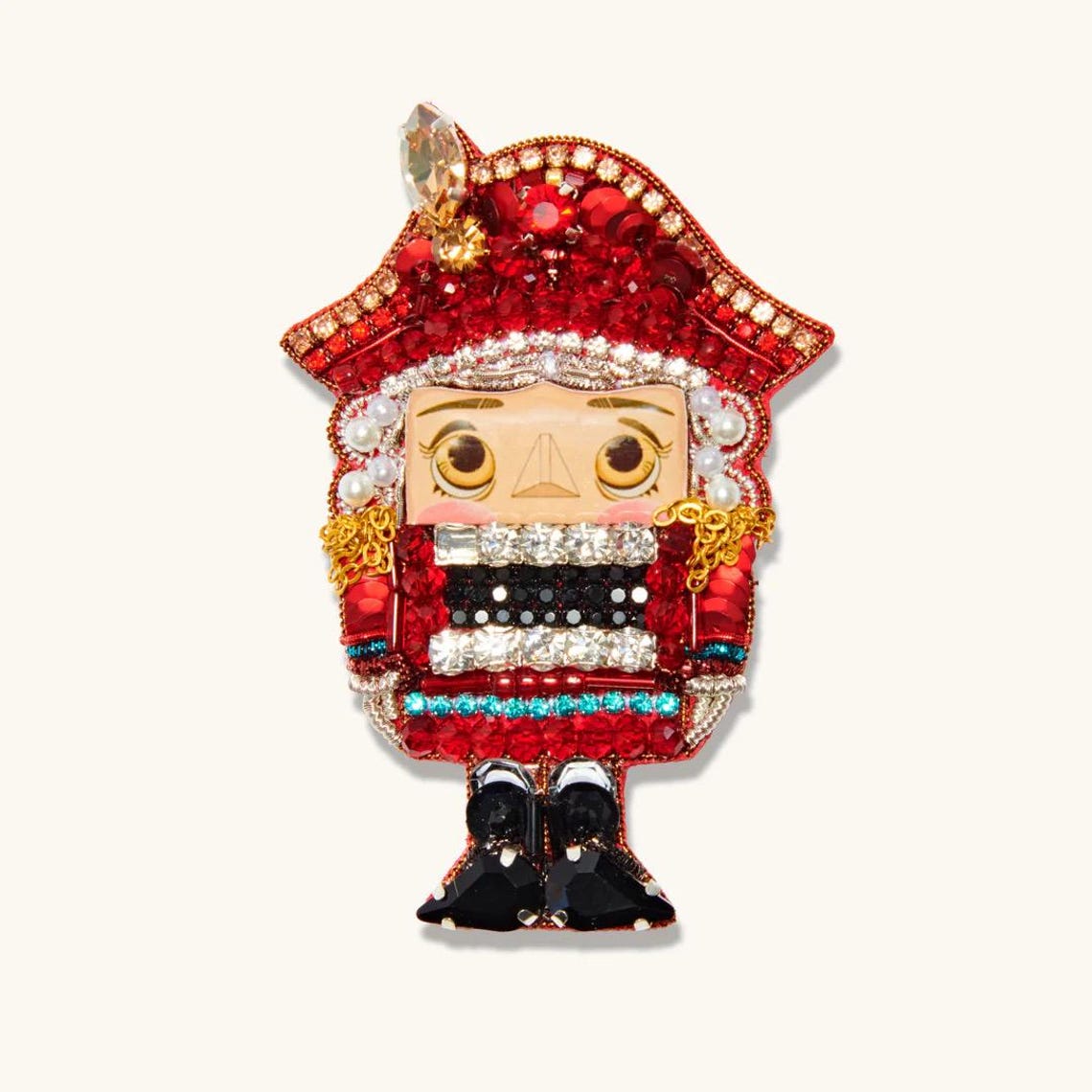 Nutcracker Brooch - Etsy