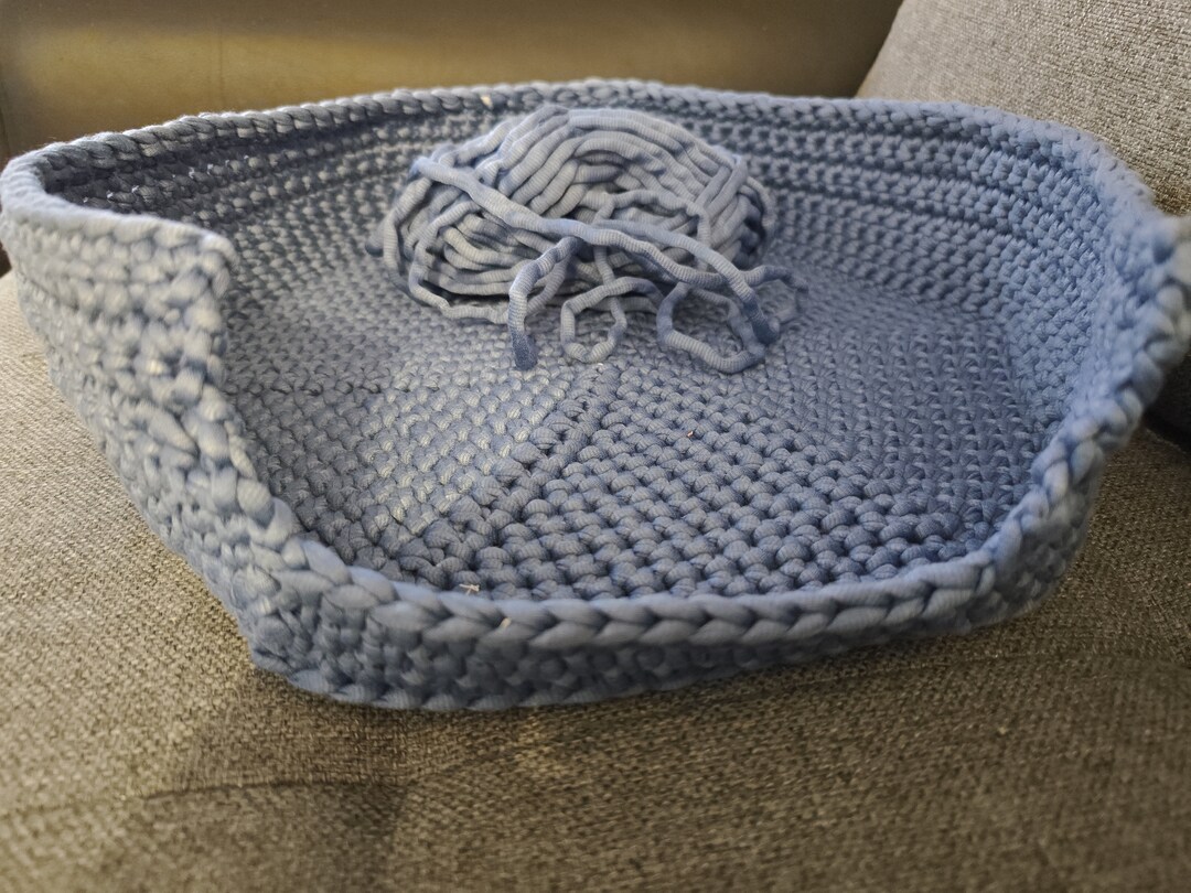 Crochet Pattern Cat Basket - Etsy