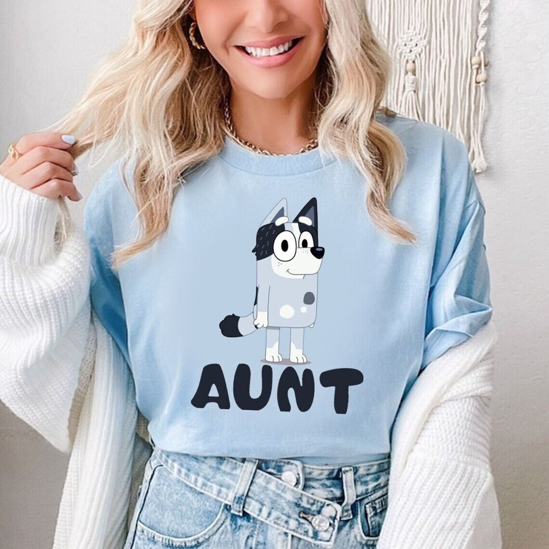 Bluey Trixie Aunt Shirt Aunt Trixie Heeler Shirt Bluey Aunt - Etsy