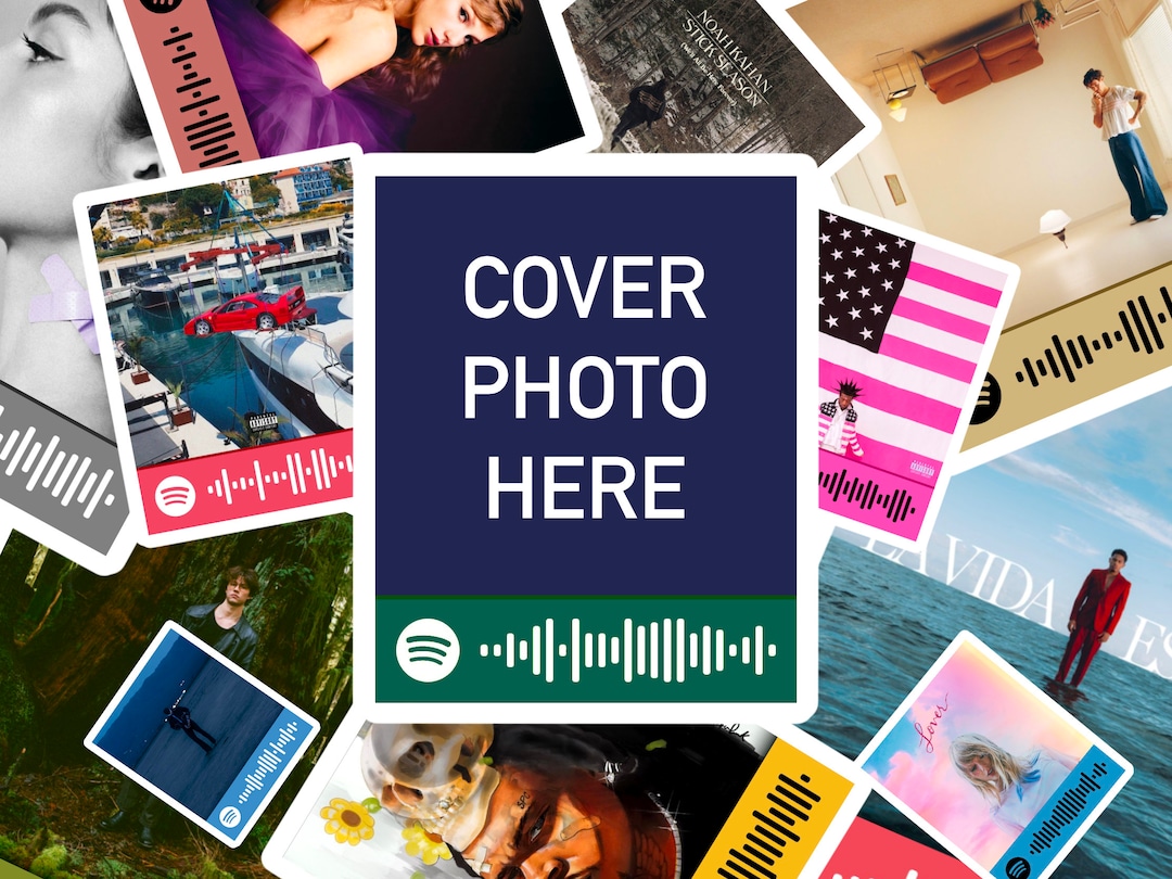 Personalised Custom Spotify Album Cover Vinyl Decal Sticker - Design ...