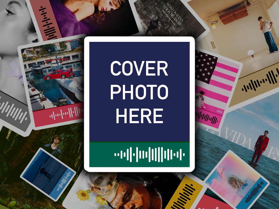 Personalised Custom Spotify Album Cover Vinyl Decal Sticker Design With ...