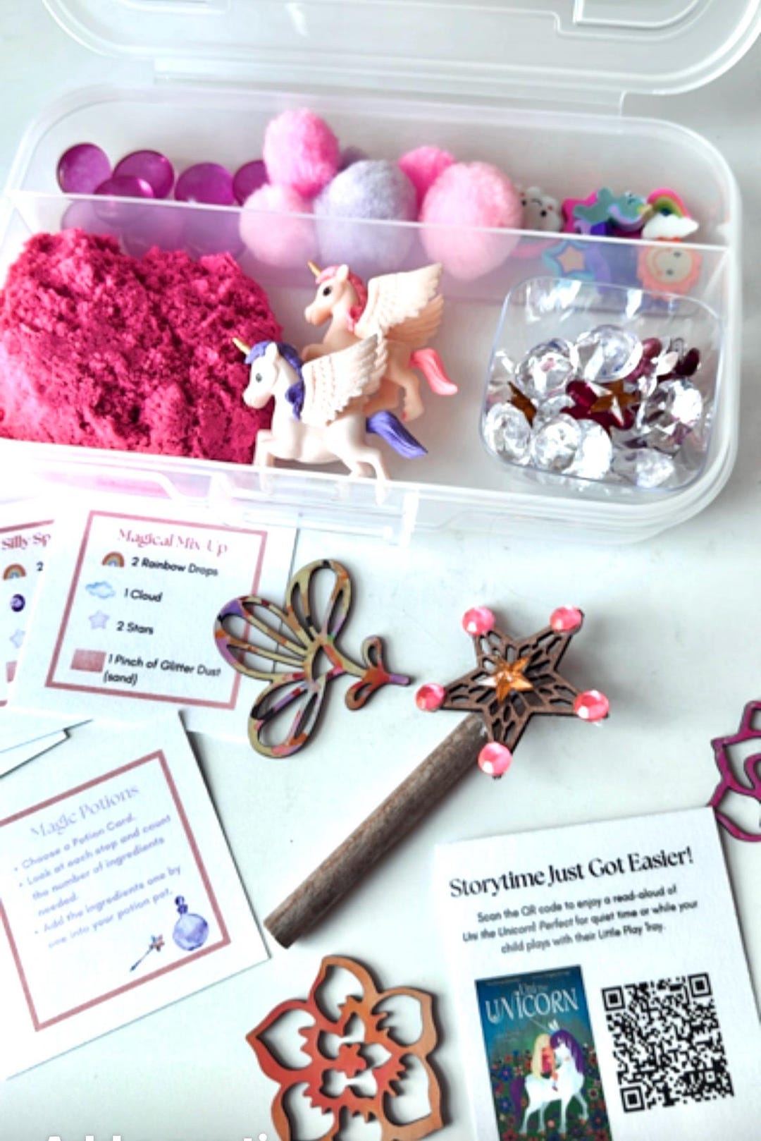 Unicorn Sensory Kit: Little Play Tray - Etsy