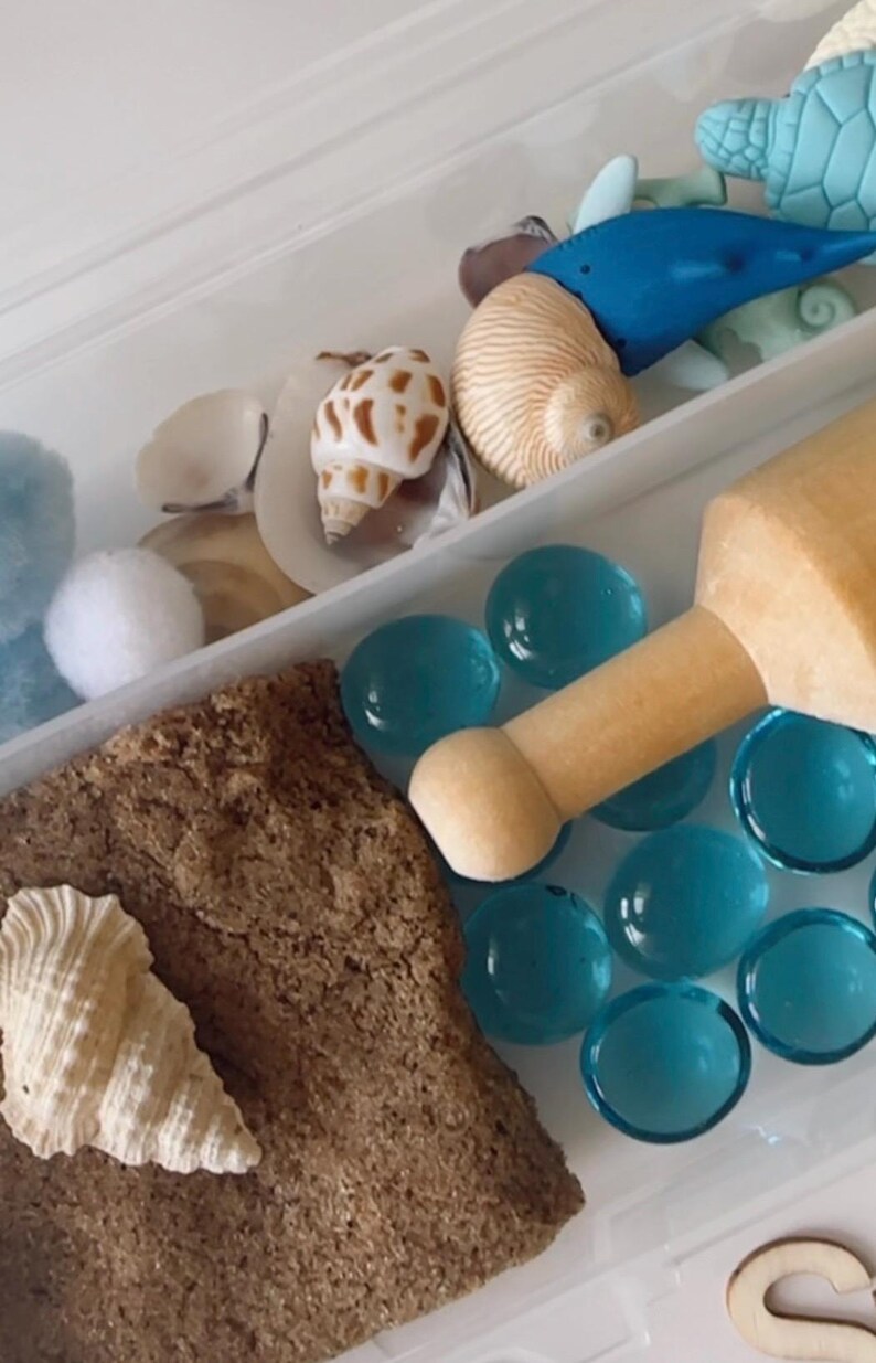 Ocean Sensory Kit: Little Play Tray - Etsy
