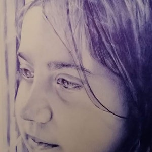 Examples of Commissioned Portraits Ballpoint Pen on - Etsy