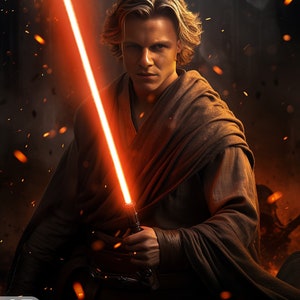 Custom Realistic Star Wars Portrait, Personalized Portraits, Custom ...