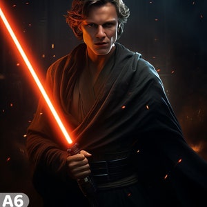 Custom Realistic Star Wars Portrait, Personalized Portraits, Custom ...