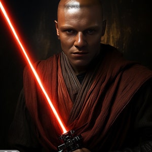 Custom Realistic Star Wars Portrait, Personalized Portraits, Custom ...