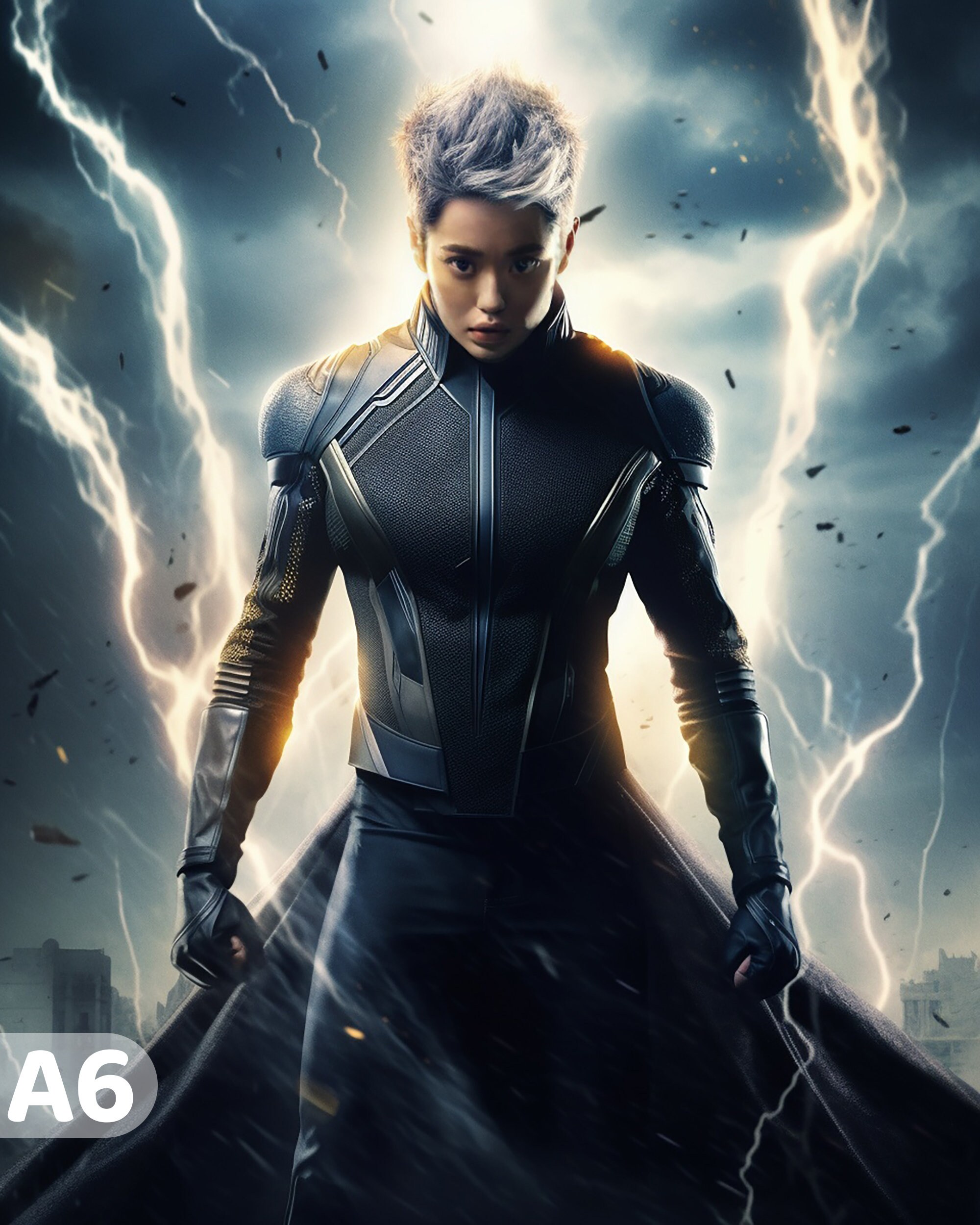 Custom Realistic Storm Portrait Personalized Portraits X-MEN - Etsy