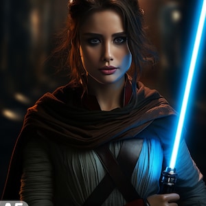 Custom Realistic Star Wars Portrait, Personalized Portraits, Custom ...