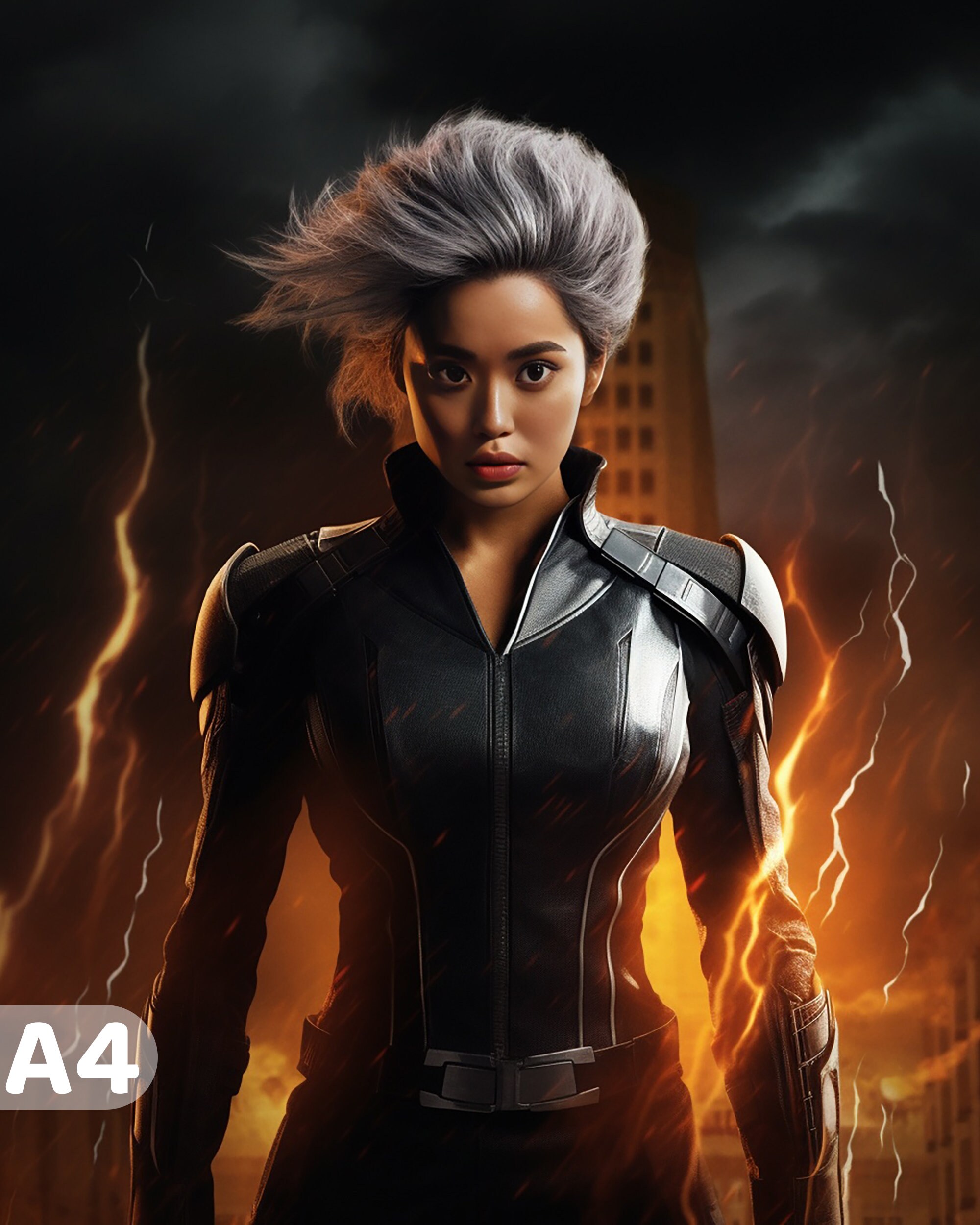 Custom Realistic Storm Portrait Personalized Portraits X-MEN - Etsy
