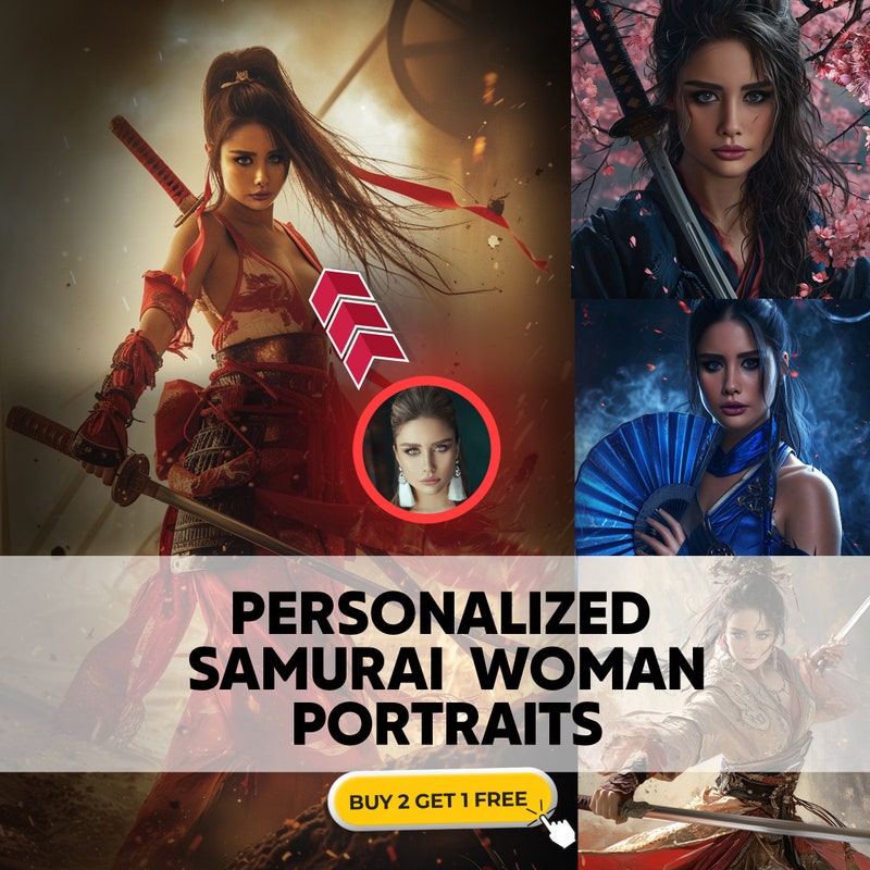 Female Samurai - Etsy