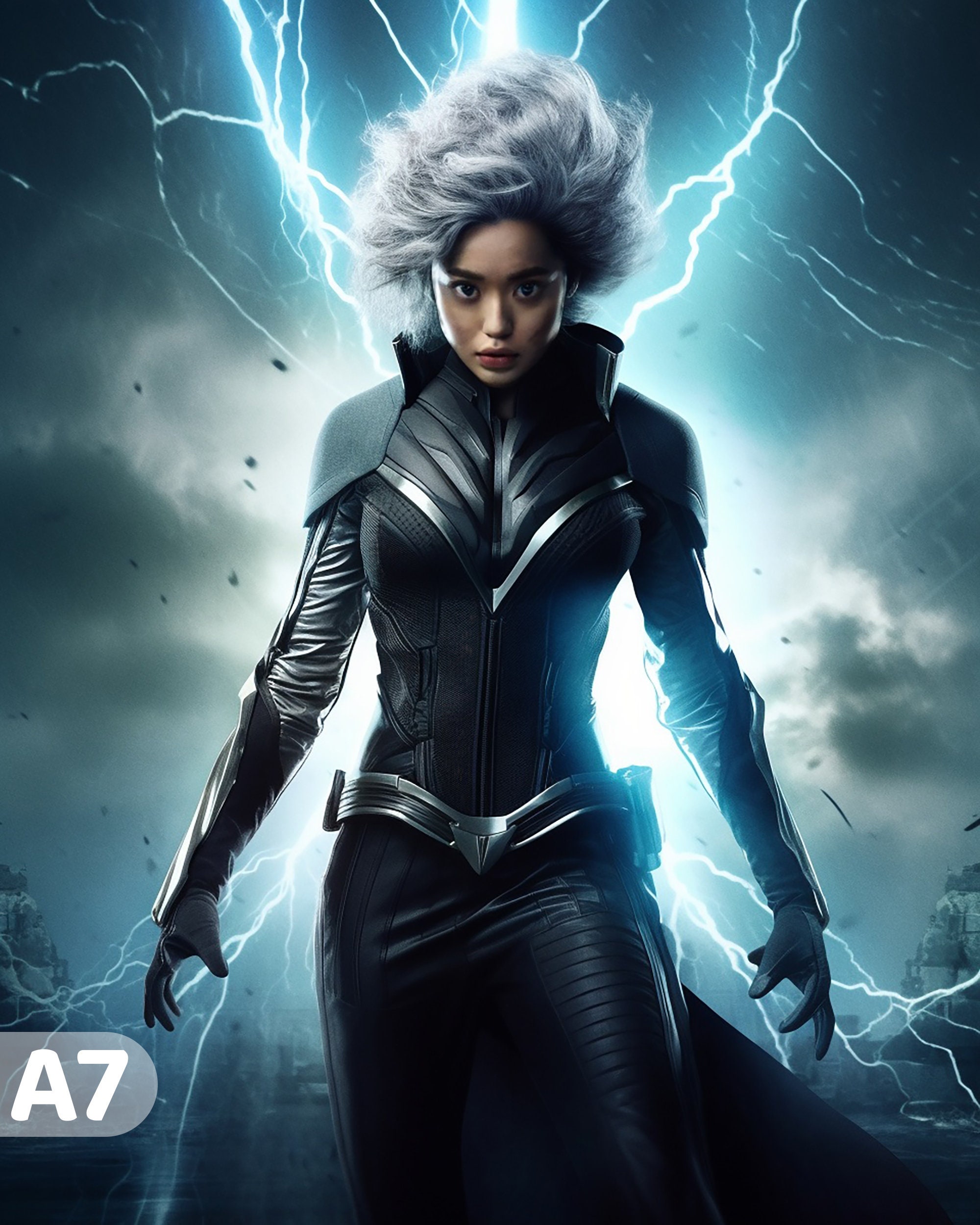Custom Realistic Storm Portrait Personalized Portraits X-MEN - Etsy