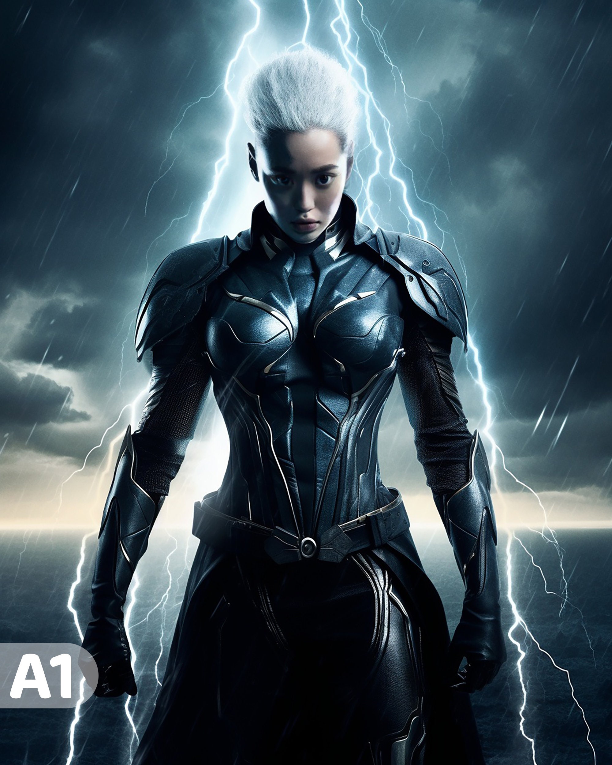 Custom Realistic Storm Portrait Personalized Portraits X-MEN - Etsy