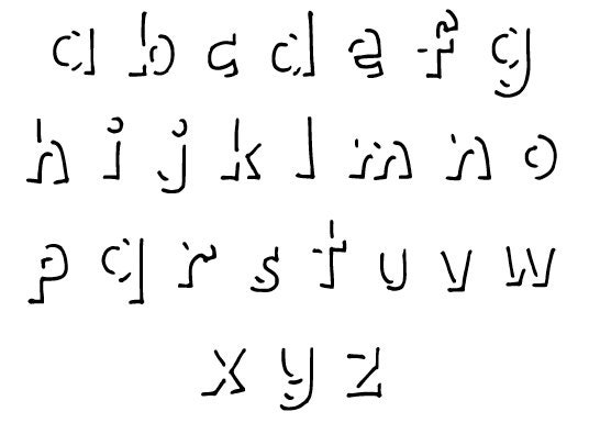 Shadow Lettering Font - Etsy