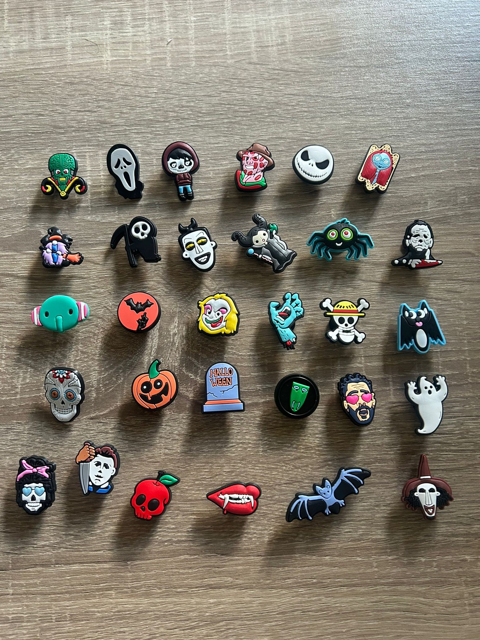 Halloween/ Nightmare Before Christmas Jibbitz Croc Shoe Charms - Etsy