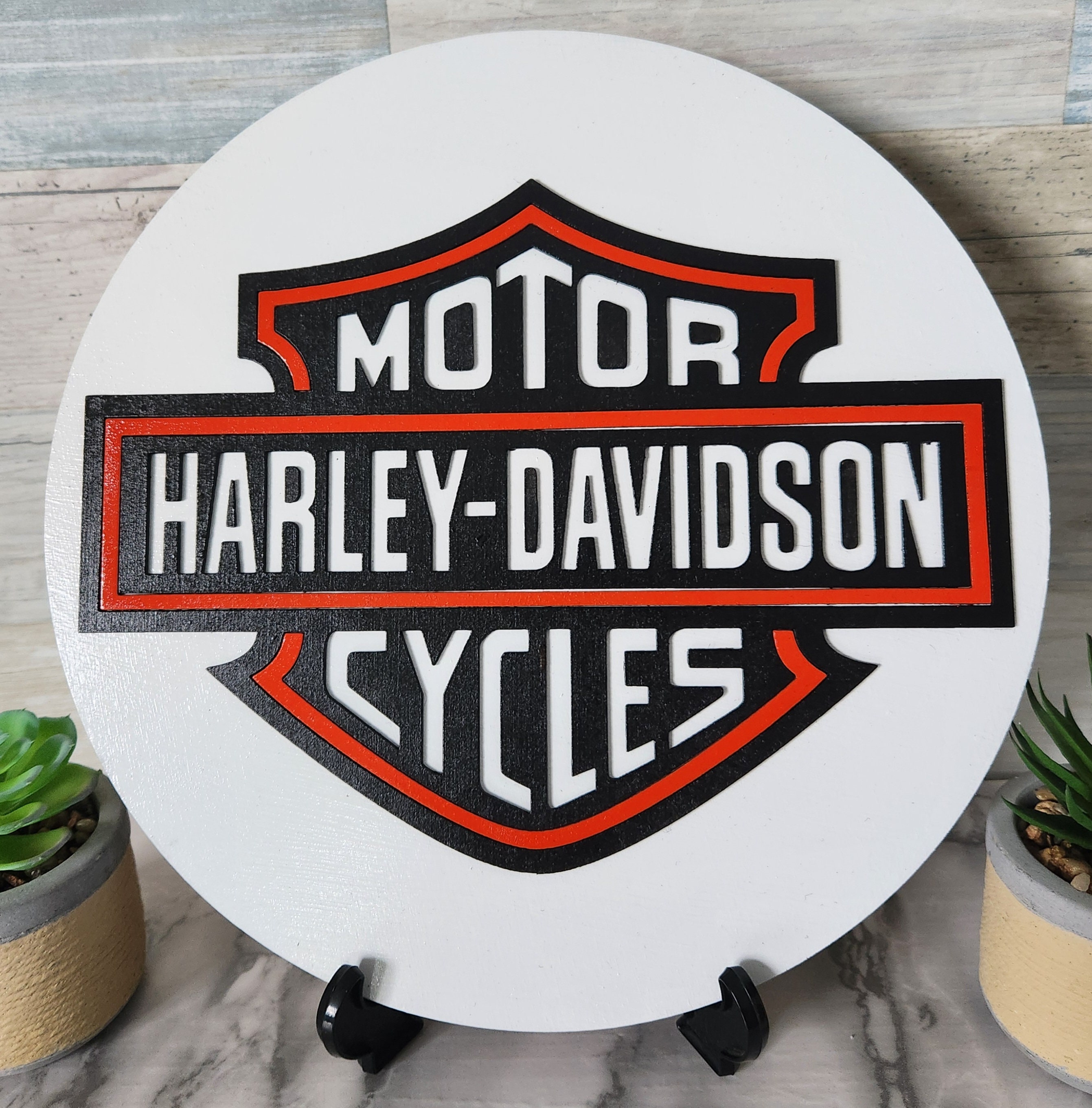 Harley Davidson Sign, Harley Davidson, Custom Sign, Father's Day ...