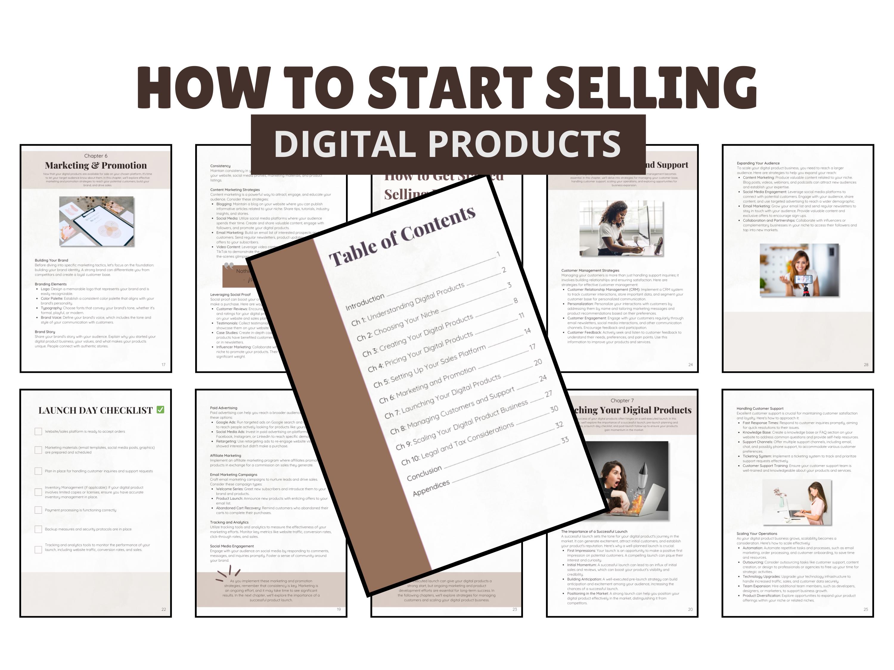 How to Sell Digital Products Ebook With PLR and Canva Template to ...