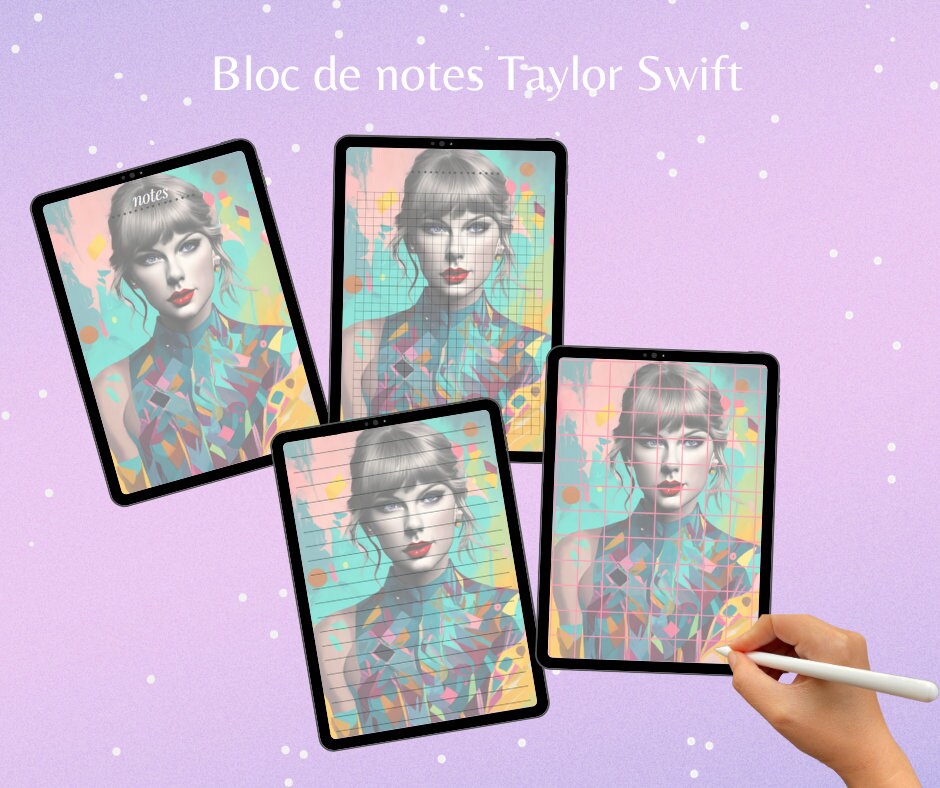 Taylor Swift Notepad - Etsy