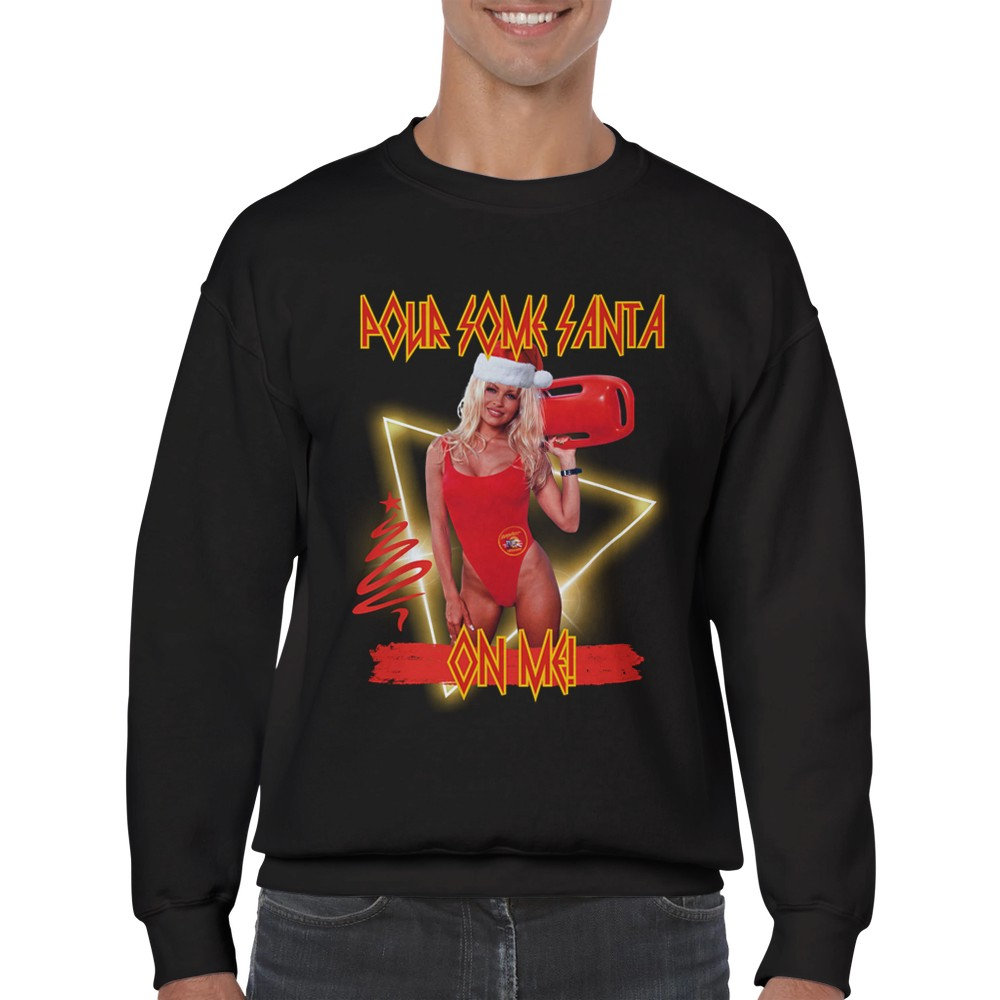 Pamela Anderson X Def Leppard Christmas Jumper Baywatch / - Etsy