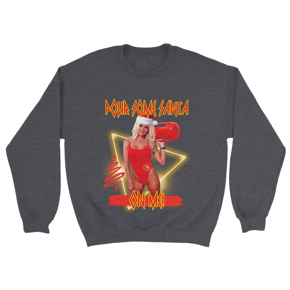 Pamela Anderson X Def Leppard Christmas Jumper Baywatch / - Etsy