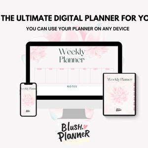 Floral Weekly Planner Printable - Etsy