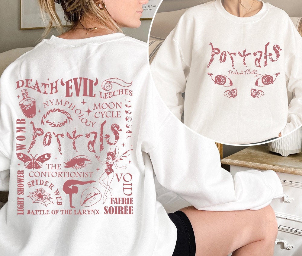 Vintage Music Tracklist Shirt, Portals Tour 2023 Sweatshirt sold by ...