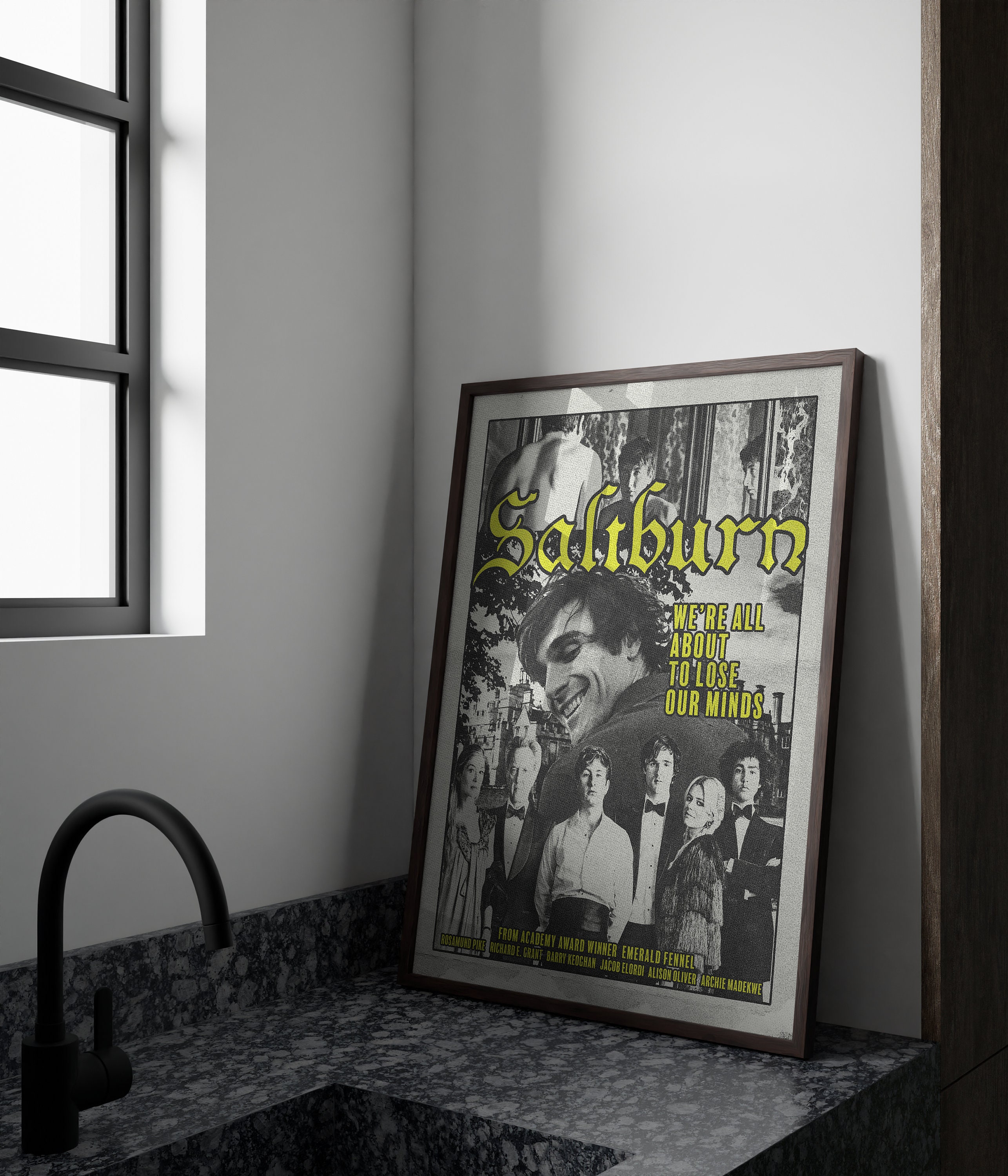 Saltburn 2024 Movie Printable Poster, Movie Wall Art by Carla Gomes ...