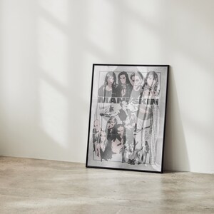 Unique Printable Maneskin Poster Trendy Wall Art for Music Lovers Rock ...