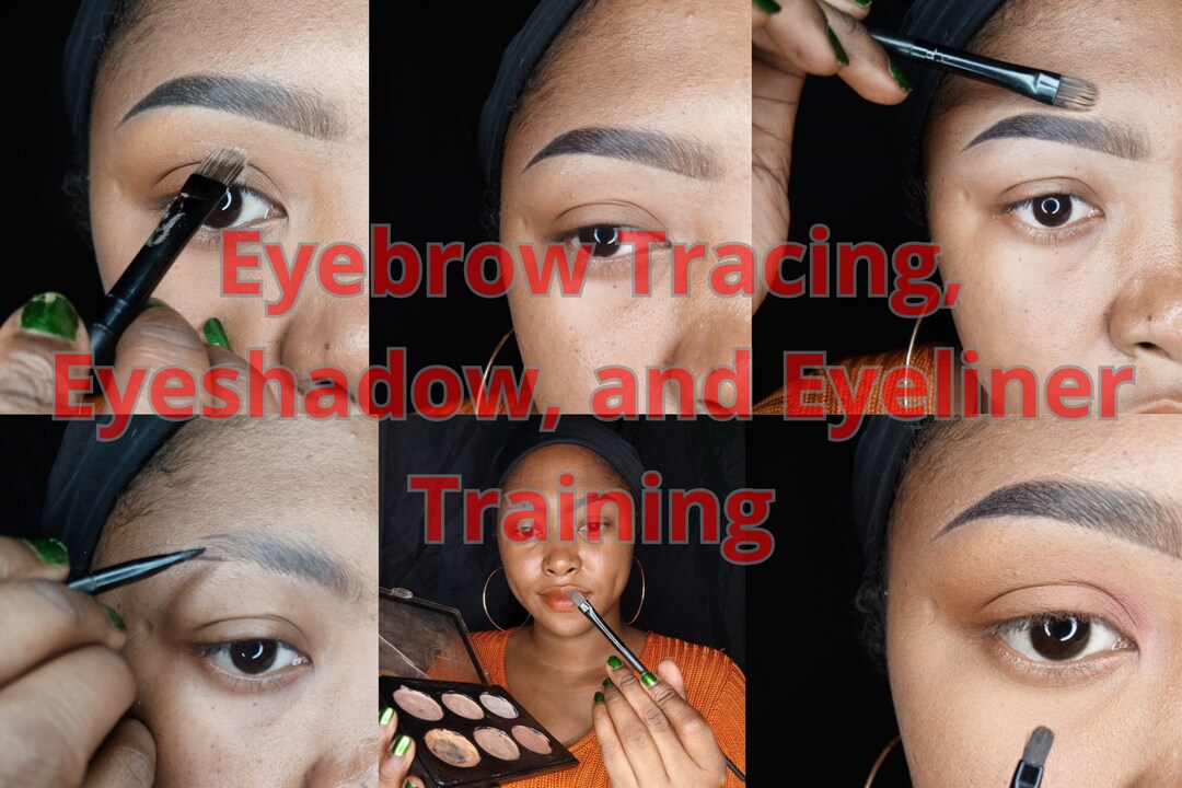 In-depth Training in Eyebrow Tracing, Perfect Eyeshadow Application ...
