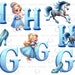 Princess Clipart Princess PNG Princess Alphabet Princess Stickers ...