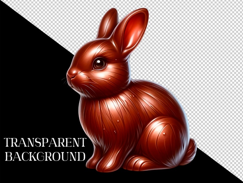 Easter Bunny Clip Art Chocolate Bunny Clipart Rabbit PNG Easter ...