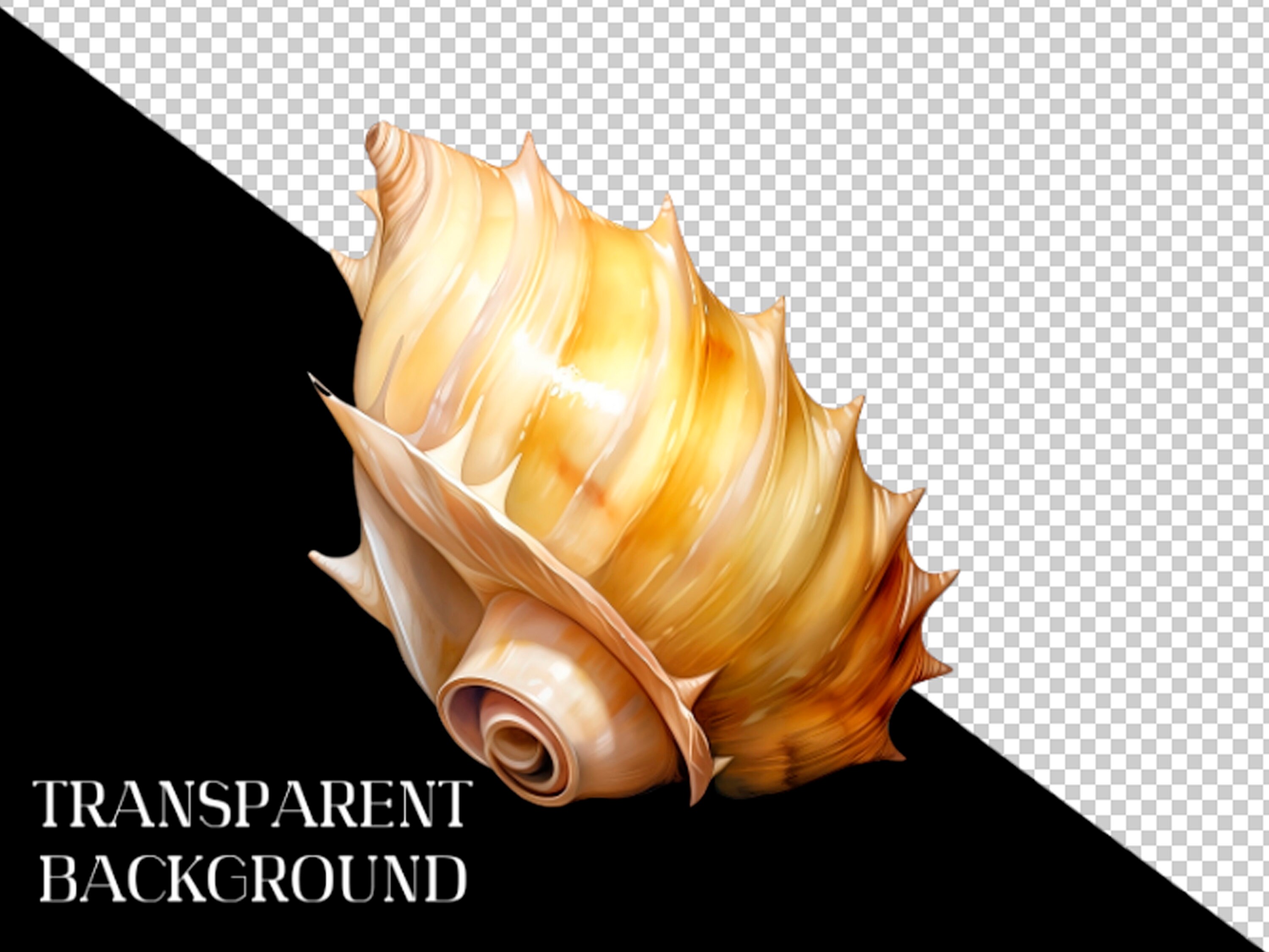 Seashells Watercolor Clipart, Seashells PNG, Watercolor Beach Clipart ...