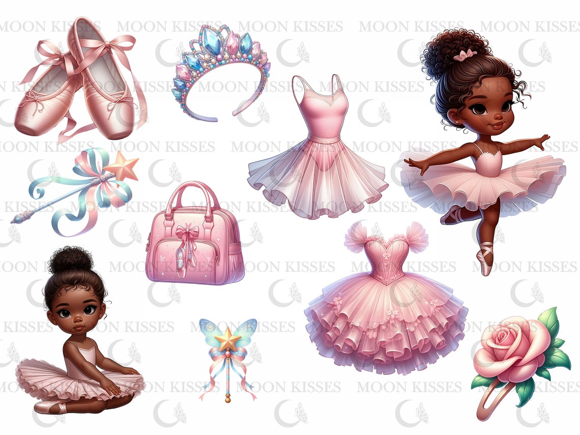 Watercolor Ballerina Clipart Ballet Dancer Ballerina Png Clipart Tutu ...