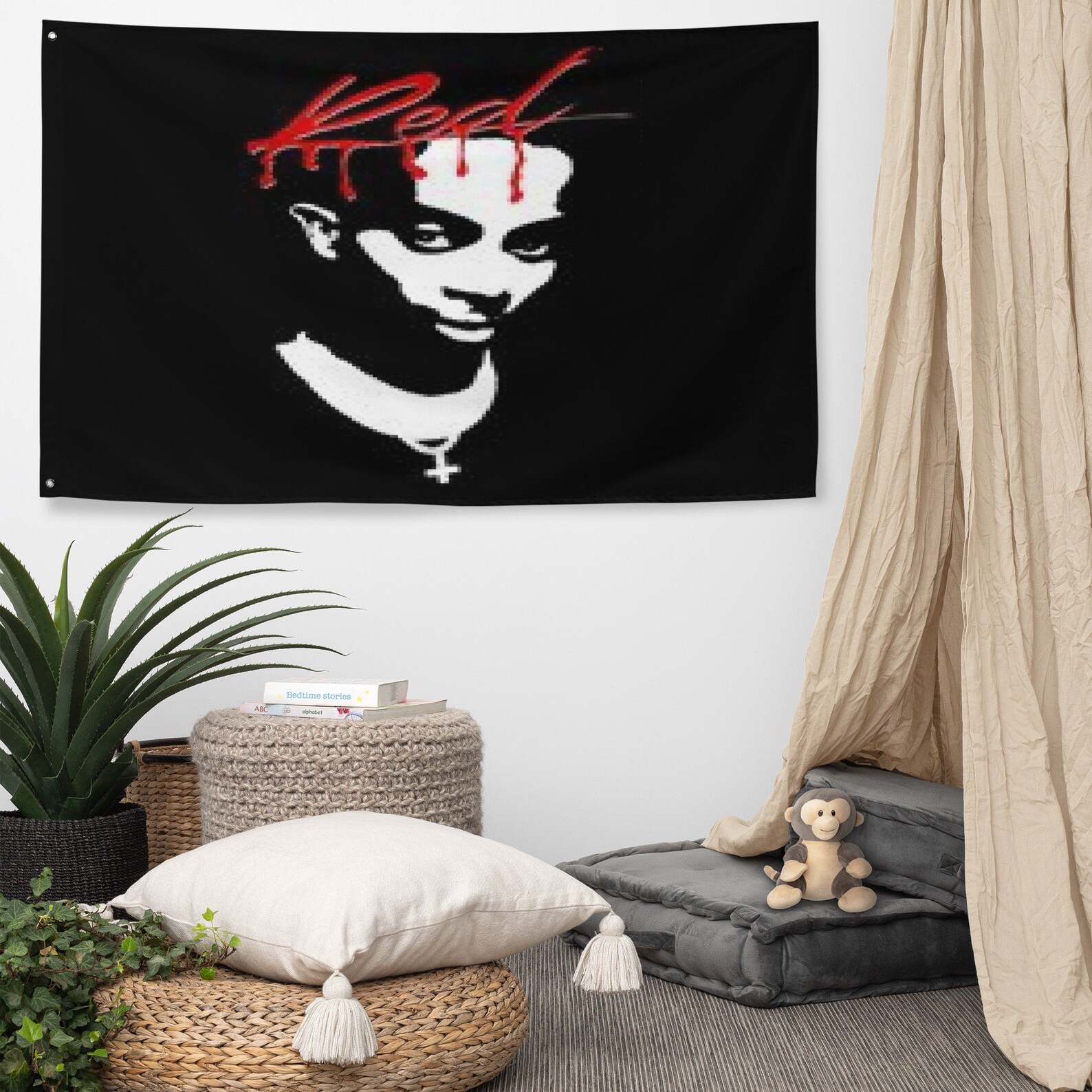 Playboi Carti Whole Lotta Red Flag Tapestry Rapper Music - Etsy