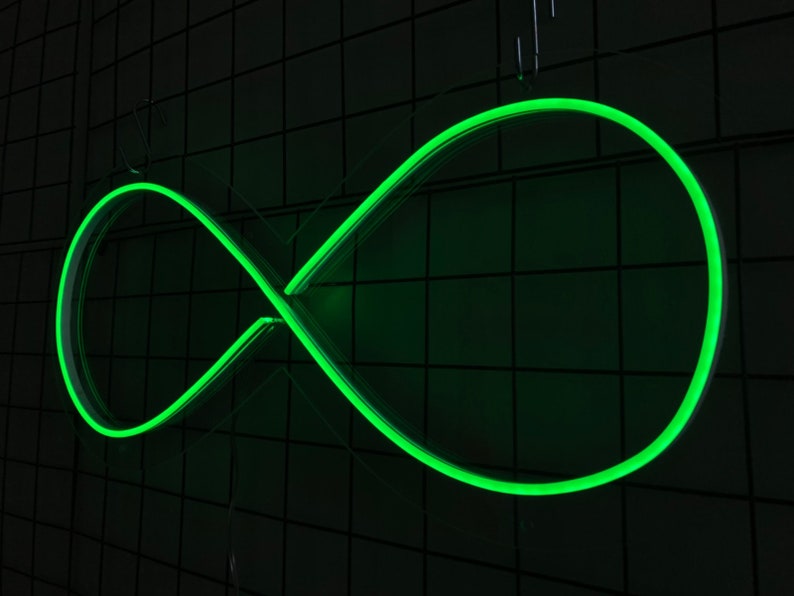 Infinity Sign Neon Light, Love Infinity Gift, Infinity Symbol Gift ...