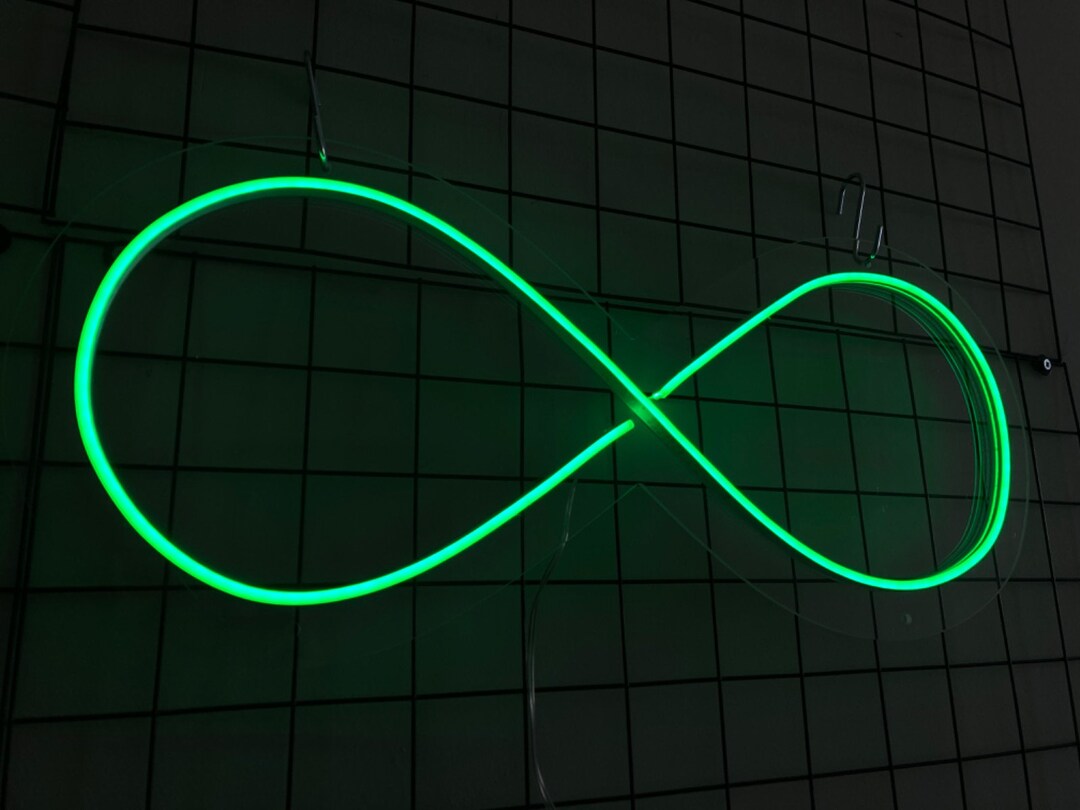 Infinity Sign Neon Light, Love Infinity Gift, Infinity Symbol Gift ...