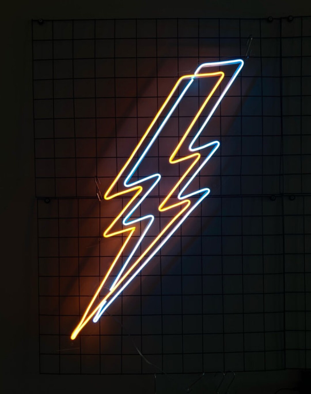 Lightning Neon Sign, Flash Neon Decor, Home Decor Light, Wall Decor ...