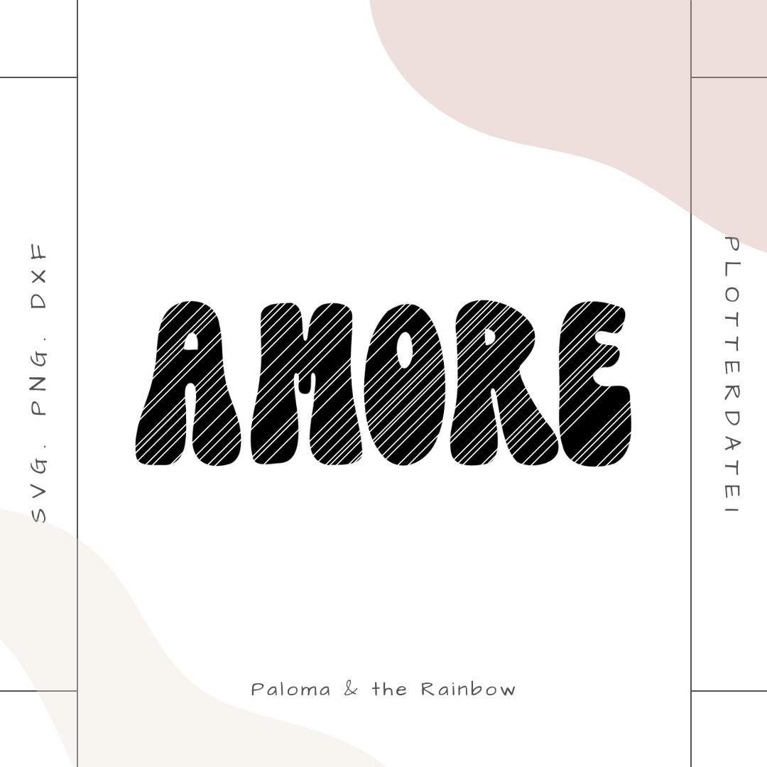 Plotter File Amore Statement Plotting Digital File for Plotters Template for Screen Printing ...