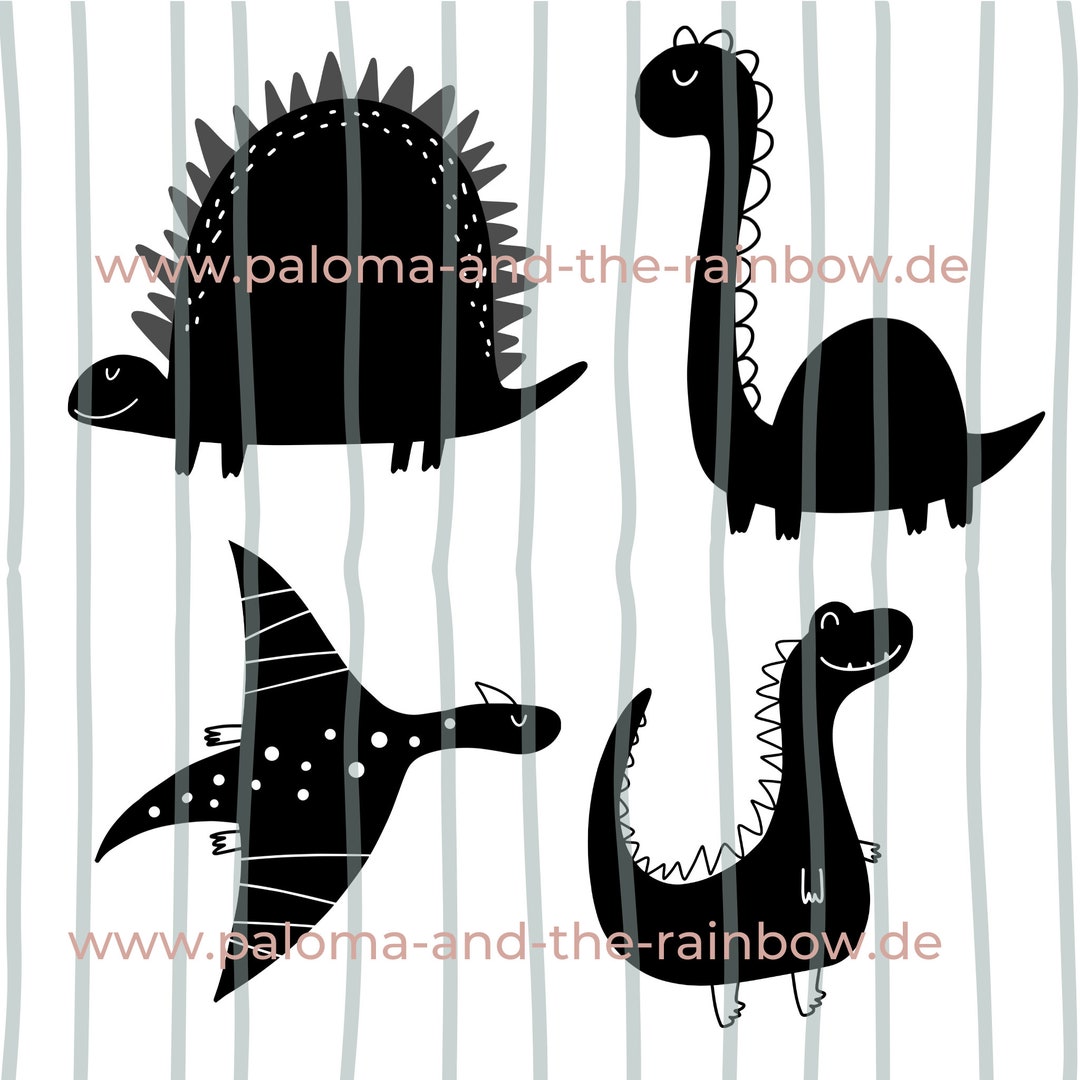 Plotterdatei Bundle Dinosaurier Plotten Clipart svg png dxf - Etsy.de