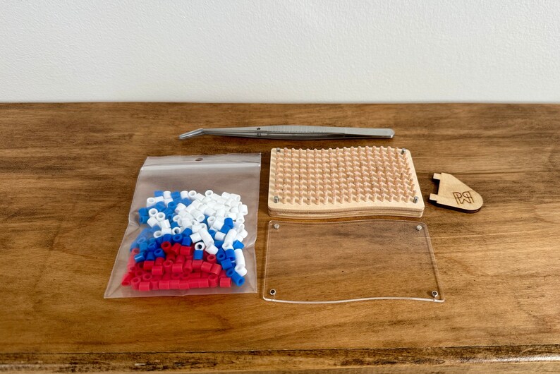 Woodpegperler Flag Kit Perler Beads Art - Etsy