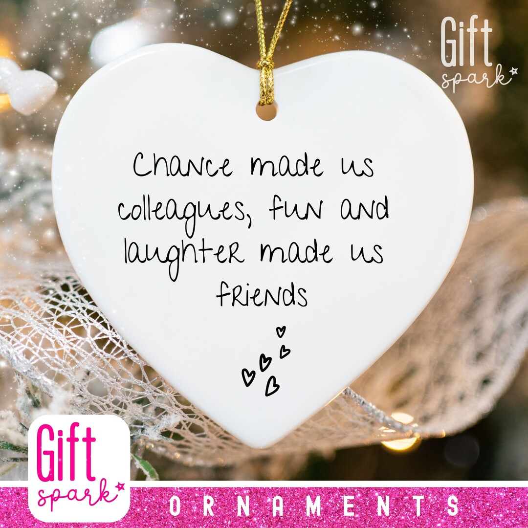 Friendship Keepsake Colleague Gift Motivational Present Work Gift ...