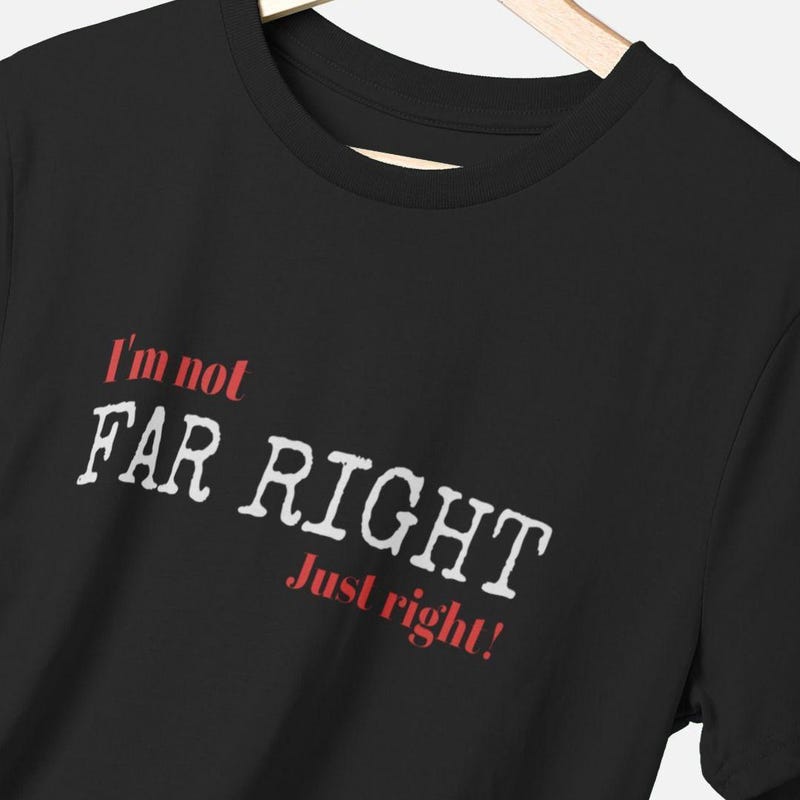 Far Right Shirt - Etsy UK