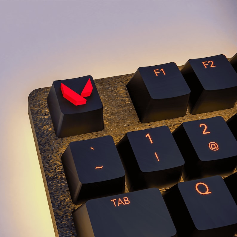 Valorant Logo Keycap 3D Print STL File - Etsy Australia