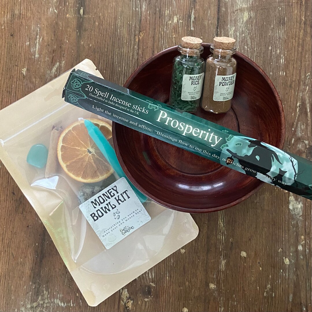 The Ultimate Witches Money Bowl Kit Including Bowl, Witches Altar ...