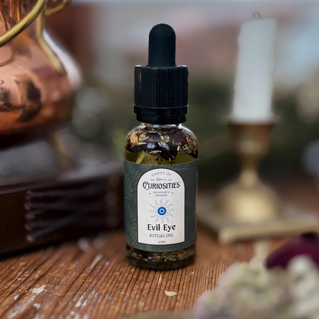 Evil Eye Spell Oil / Witchcraft, Pagan, Wiccan, Witchcraft Tool - Etsy