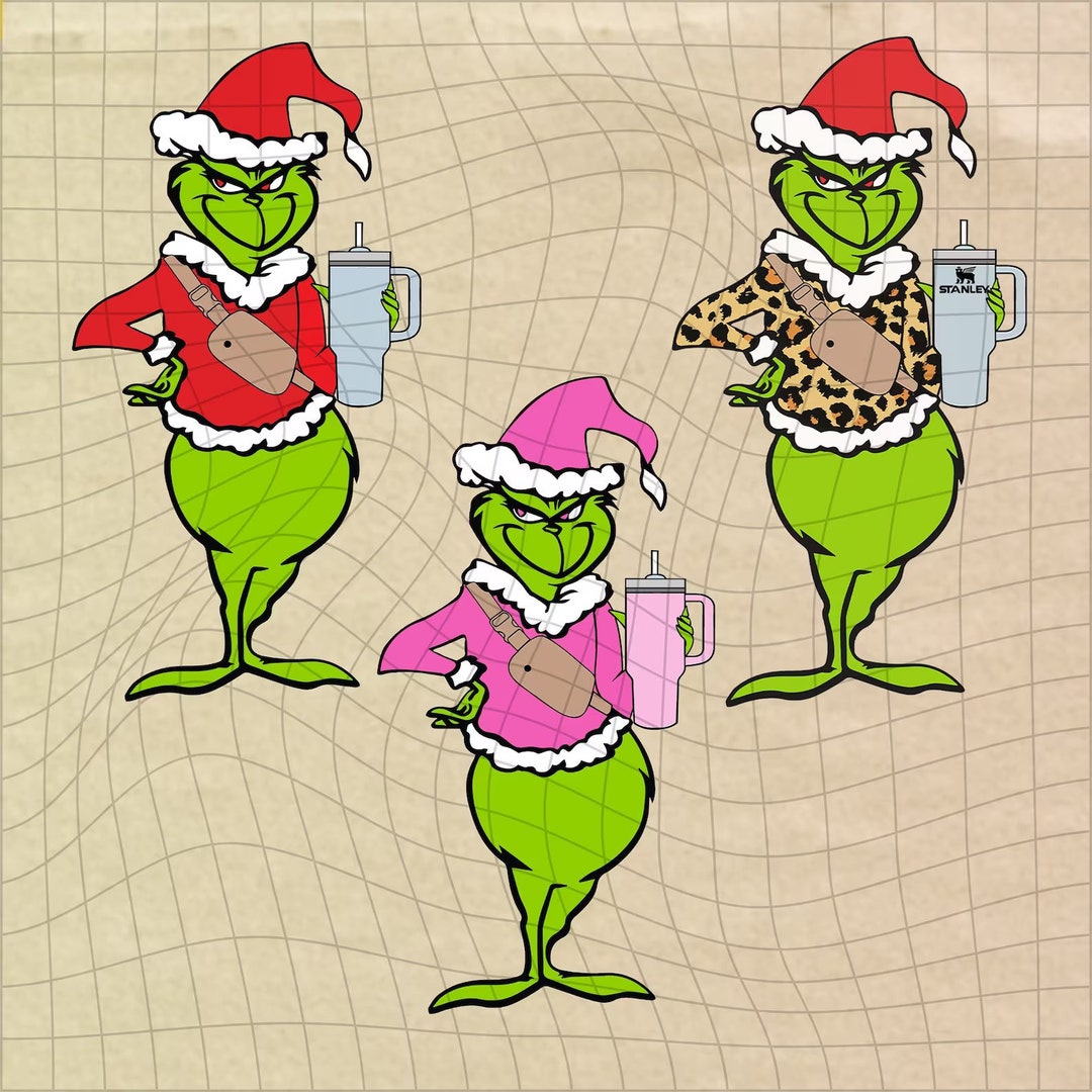 Mean Green Guy Png, Bougie on the Outside Png, Stanle Tumbler, Green ...