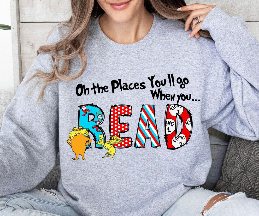 Oh the Places You Will Go When You Read PNG, Dr.suesss Png, Read Across ...